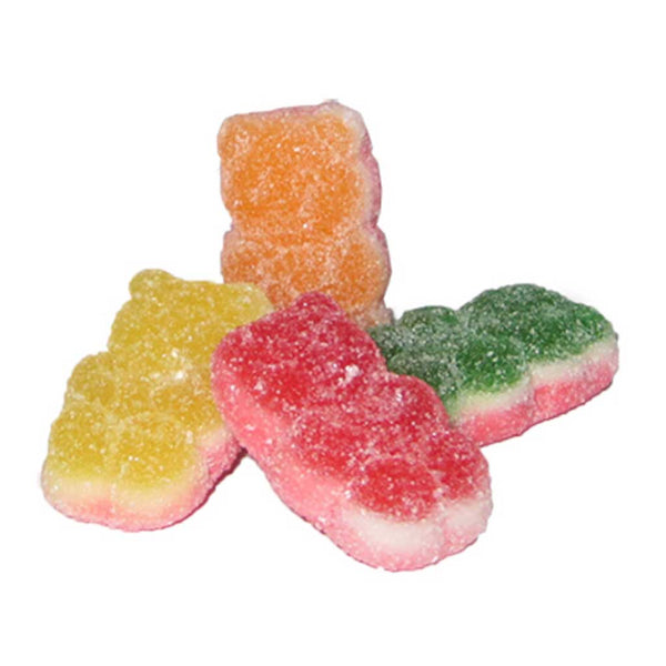 Gummy Sour Triple-Layer Bears - Nibblers Popcorn Company